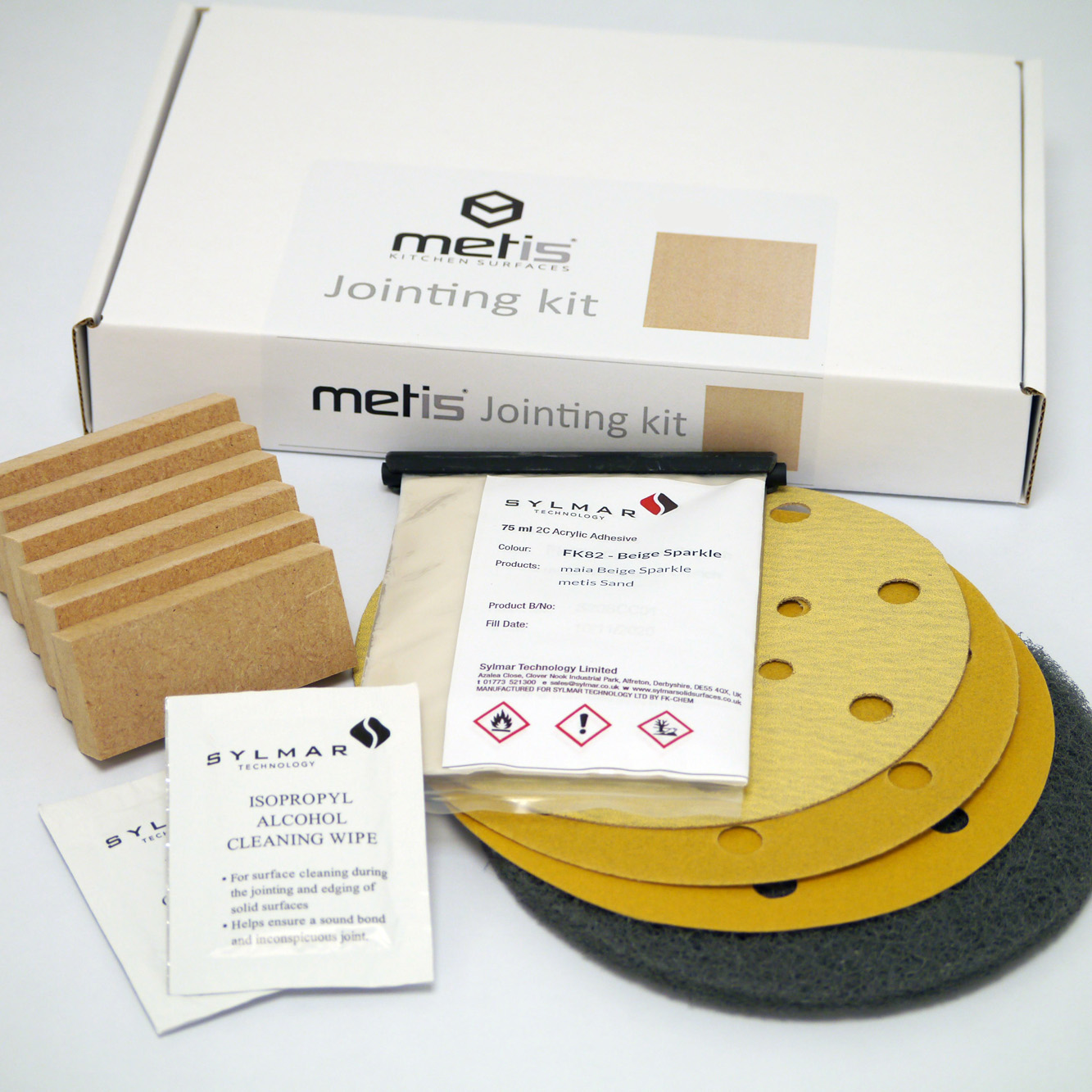metis® Jointing Kit - White - Metis Work Surfaces